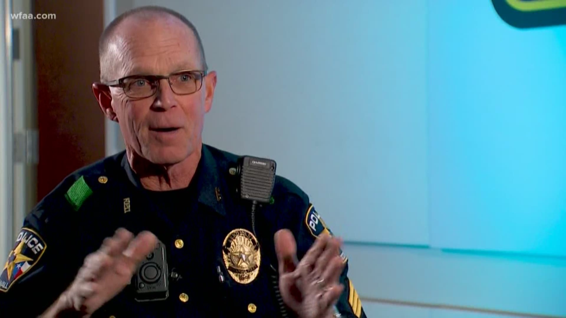 Rockwall's longest-serving police officer signs off | wfaa.com