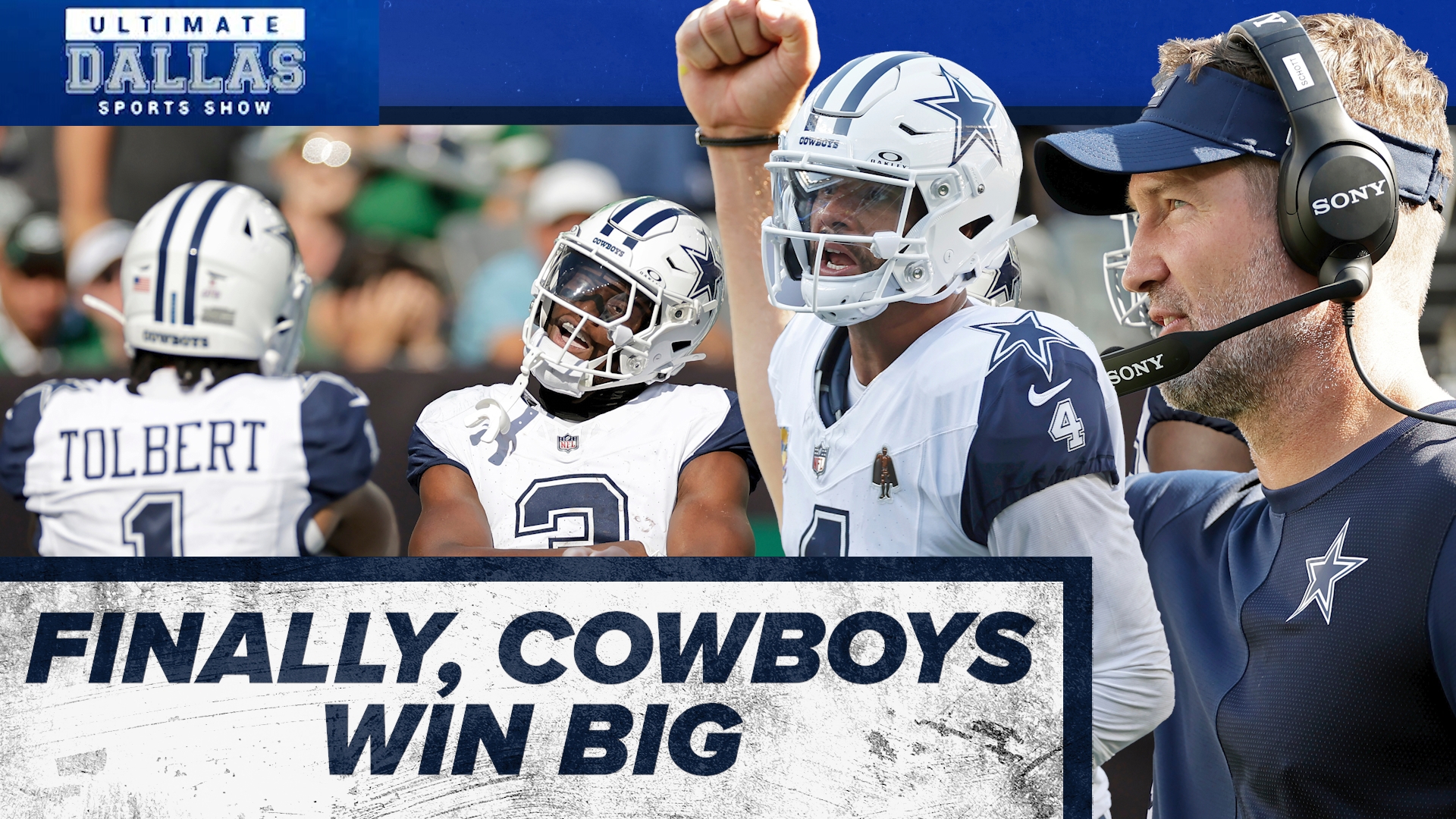 Dak keeps rolling, Cowboys dominate Jets | Ultimate Dallas Sports Show ...