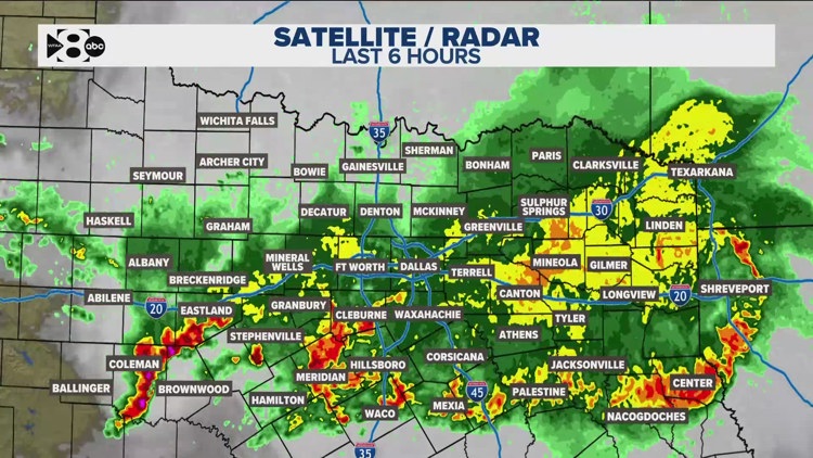 Dallas, Texas forecast: DFW rain chances return -- latest timeline ...