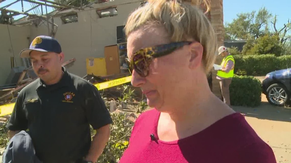 Long-time Dallas fire station destroyed in Dallas tornado | wfaa.com