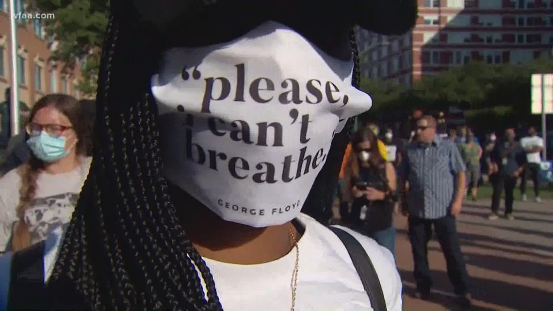 'I can't breathe': Protests in honor of George Floyd, Breonna Taylor ...