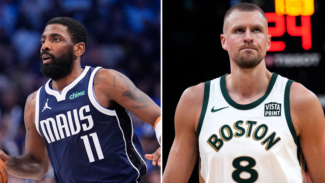 Kyrie Irving, Kristaps Porzingis set to meet at NBA Finals | wfaa.com
