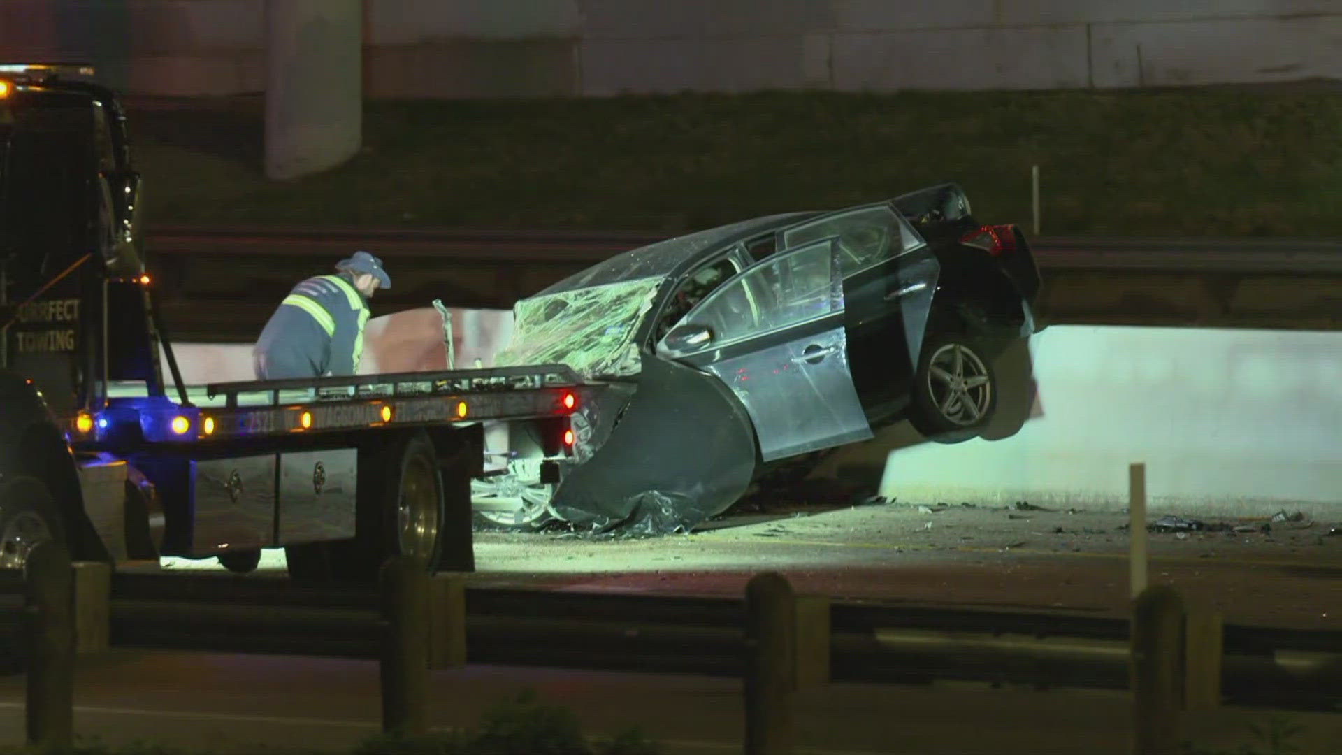Fort Worth: Wrong way crash closes westbound I-30, police say | wfaa.com