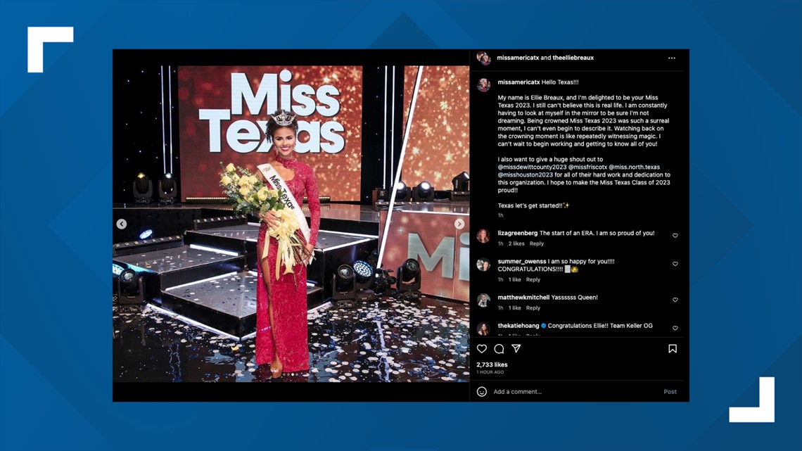 Miss Texas 2023: Ellie Breaux takes home crown | wfaa.com
