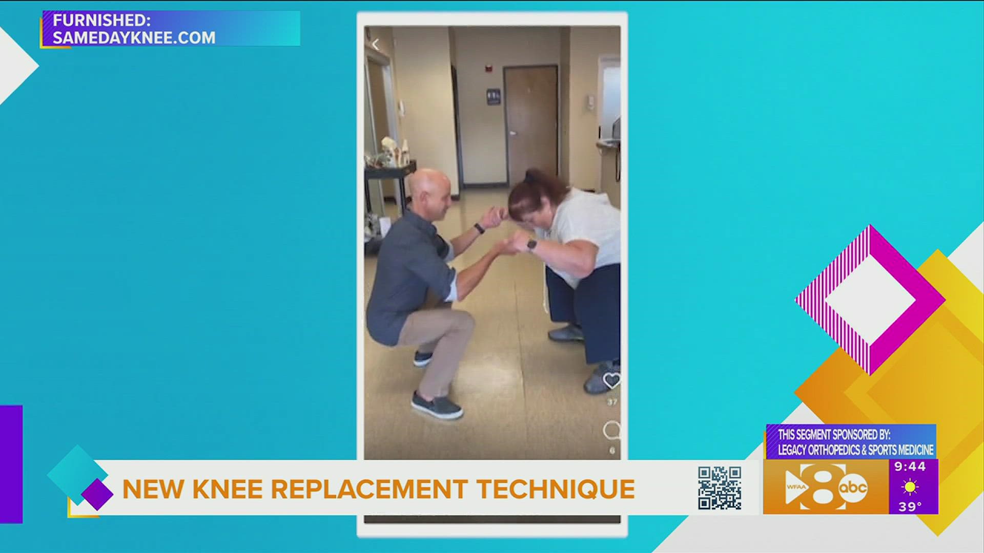 New Knee Replacement Technique at Legacy Orthopedics & Sports Medicine ...