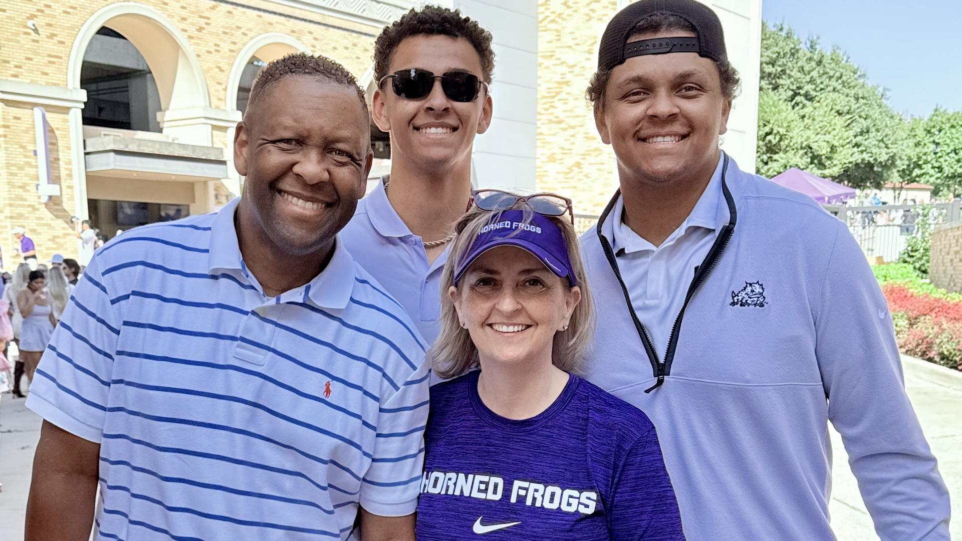 Mother, son both earn master's degrees at TCU graduation | wfaa.com