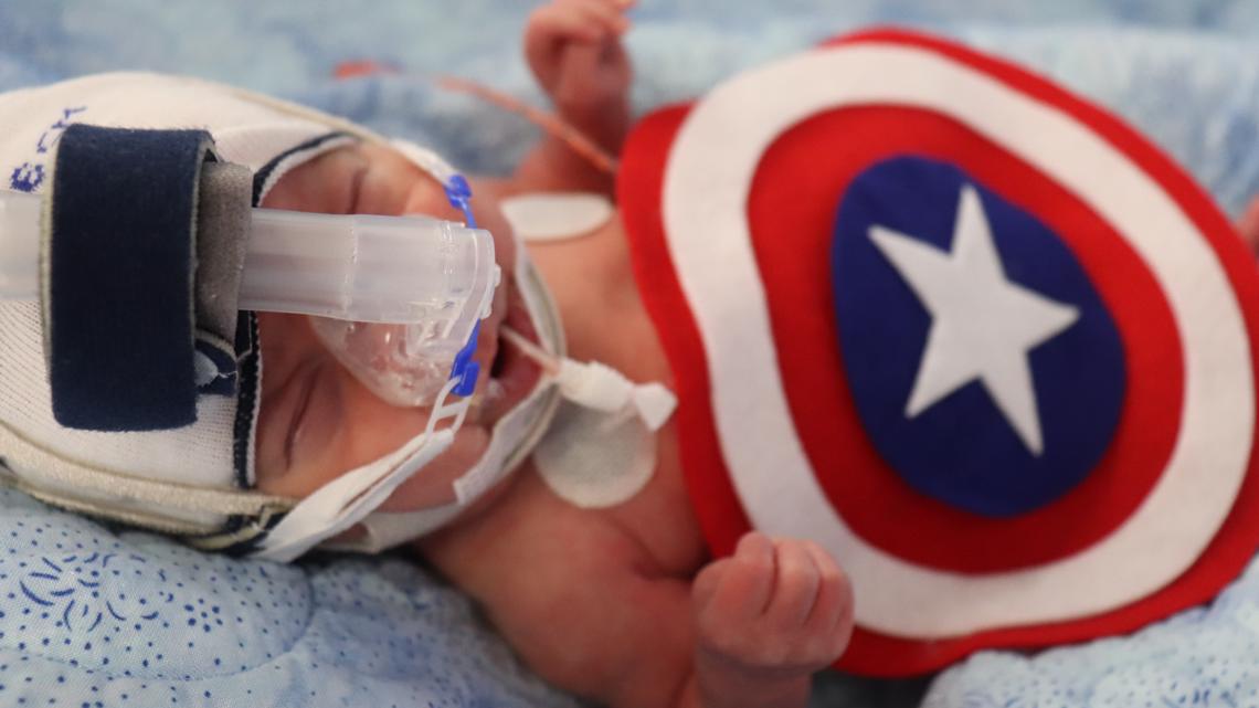 Photos: Texas nurses dress up NICU babies in Halloween costumes | wfaa.com