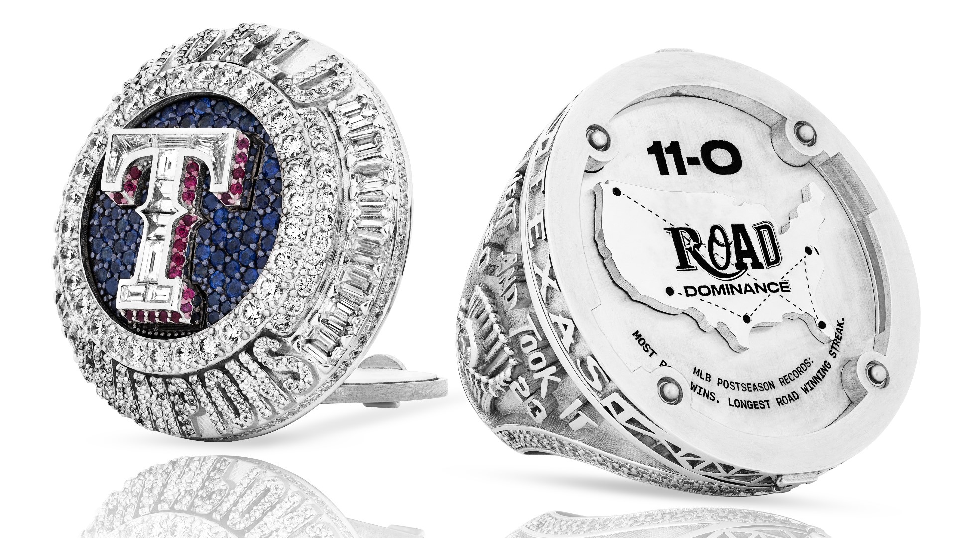 Texas Rangers World Series rings revealed before Cubs game | wfaa.com