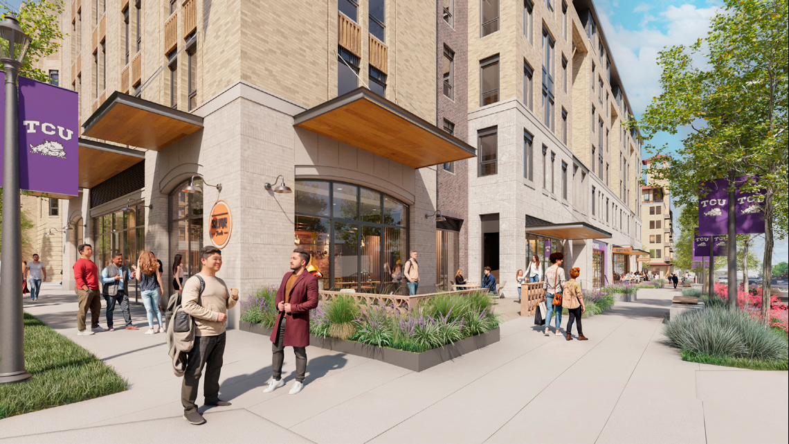 TCU starts construction on campus expansion plan | wfaa.com