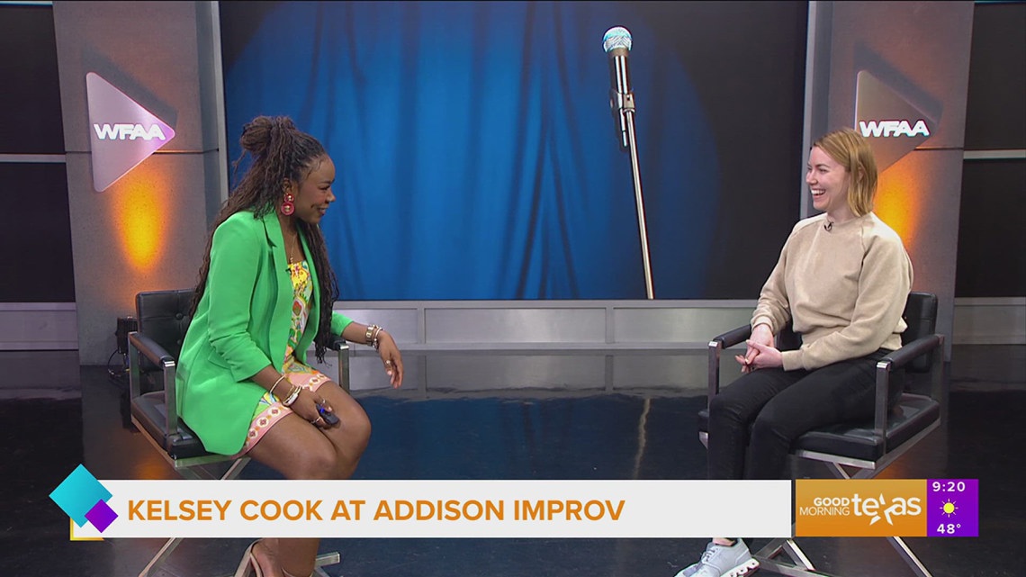 Comedian Kelsey Cook at Addison Improv | wfaa.com
