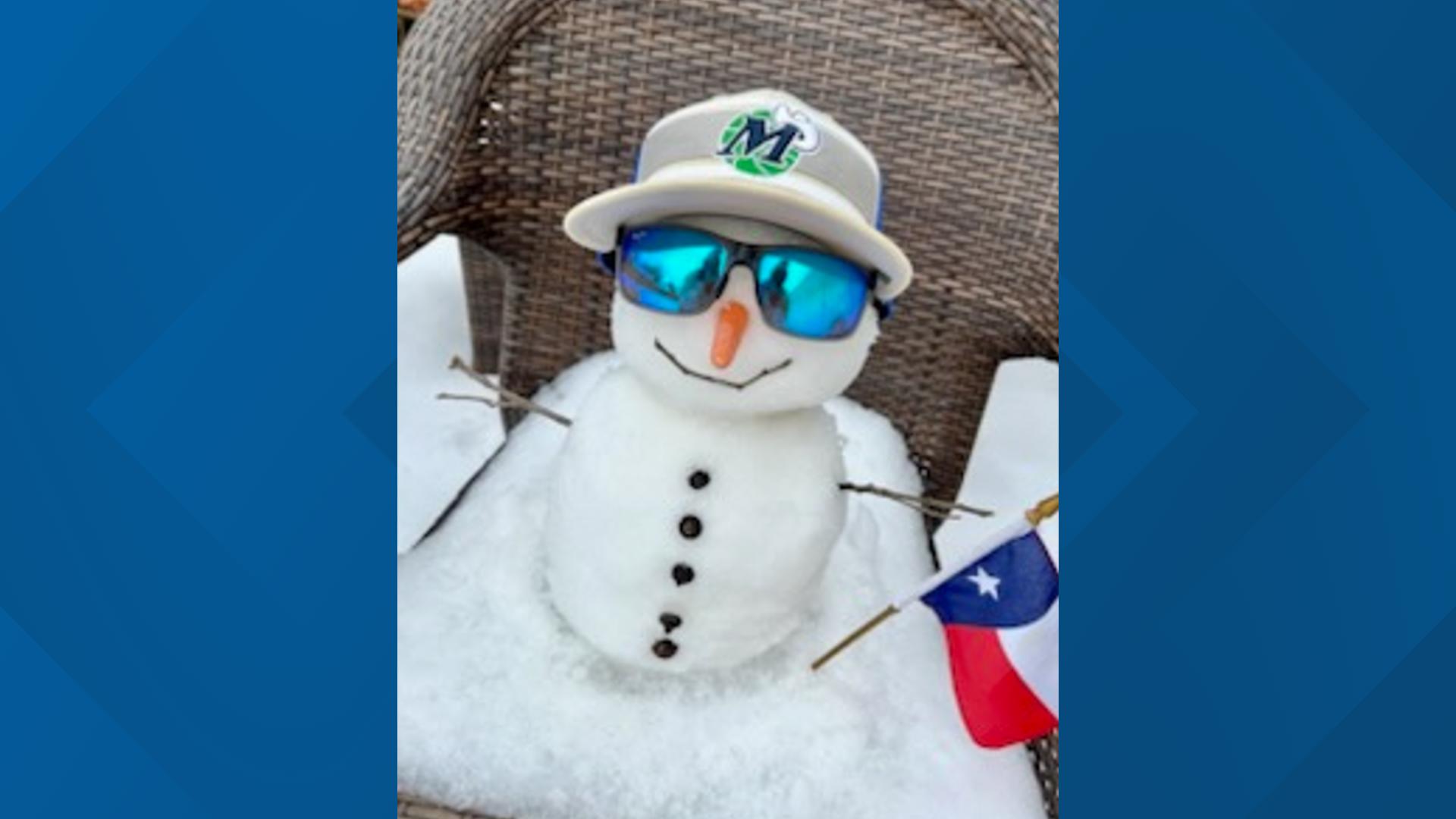 PHOTOS: Meet the snowmen of DFW from the winter storm | wfaa.com