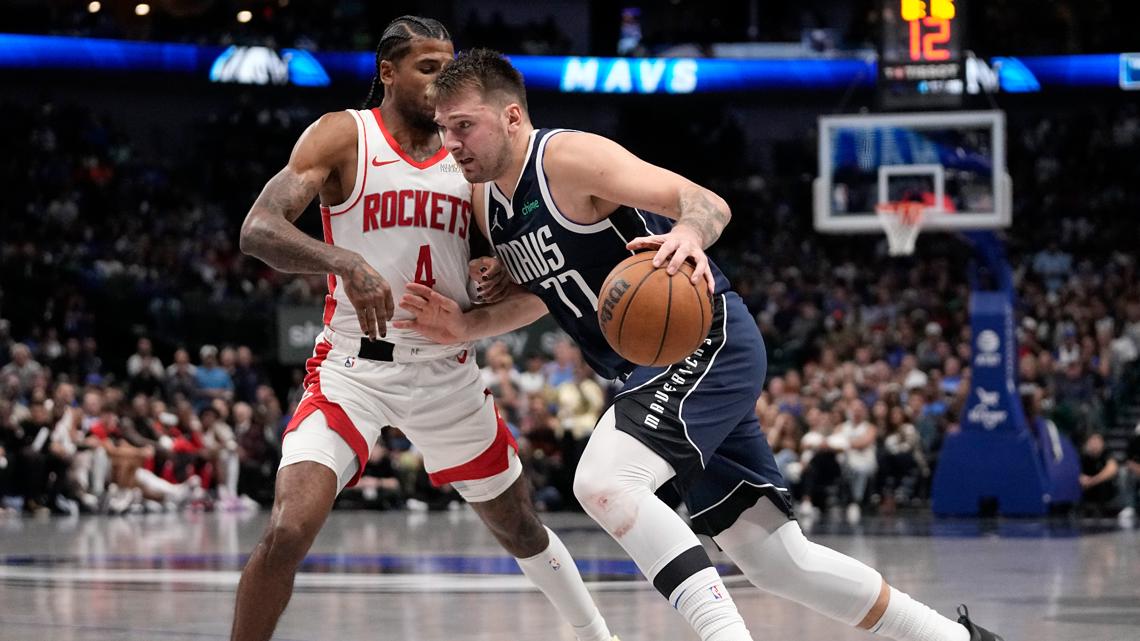 Dallas Mavericks vs. Houston Rockets score recap, 108-102 | wfaa.com