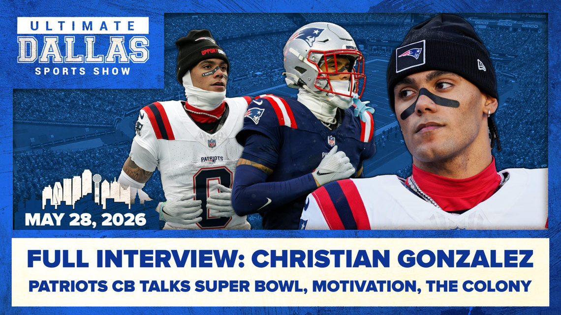 Patriots CB, North Texas native Christian Gonzalez joins the Ultimate ...