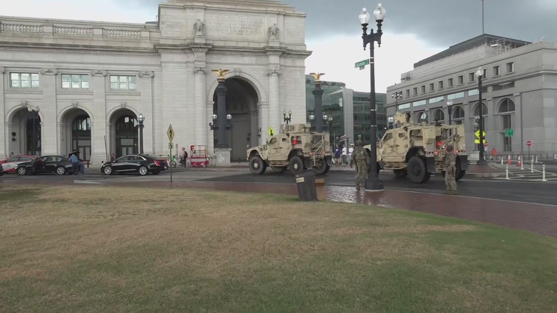 Three states send National gaurd troops to Washington D.C. | wfaa.com