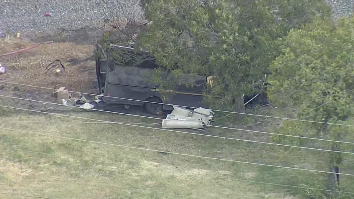 UPS driver killed in crash with train in North Texas, officials say ...