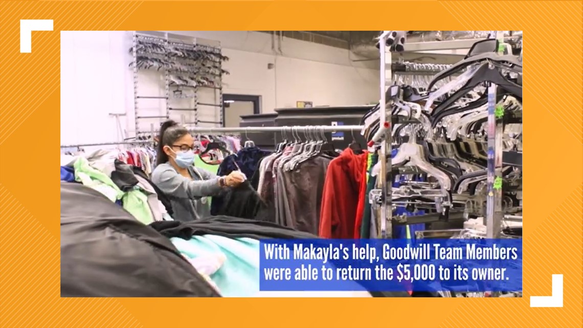 Goodwill employee finds, returns $5K accidentally left in jacket ...