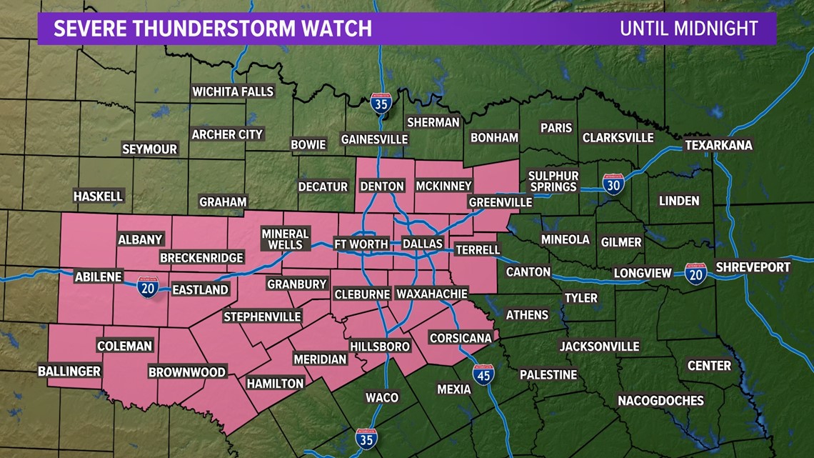 DFW Weather: Severe thunderstorms Saturday | wfaa.com