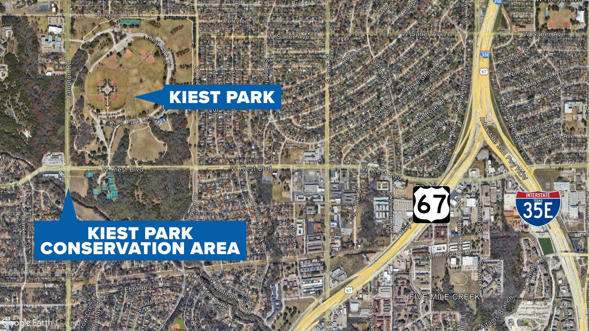 New nature trail on its way to Kiest Conservation Area | wfaa.com