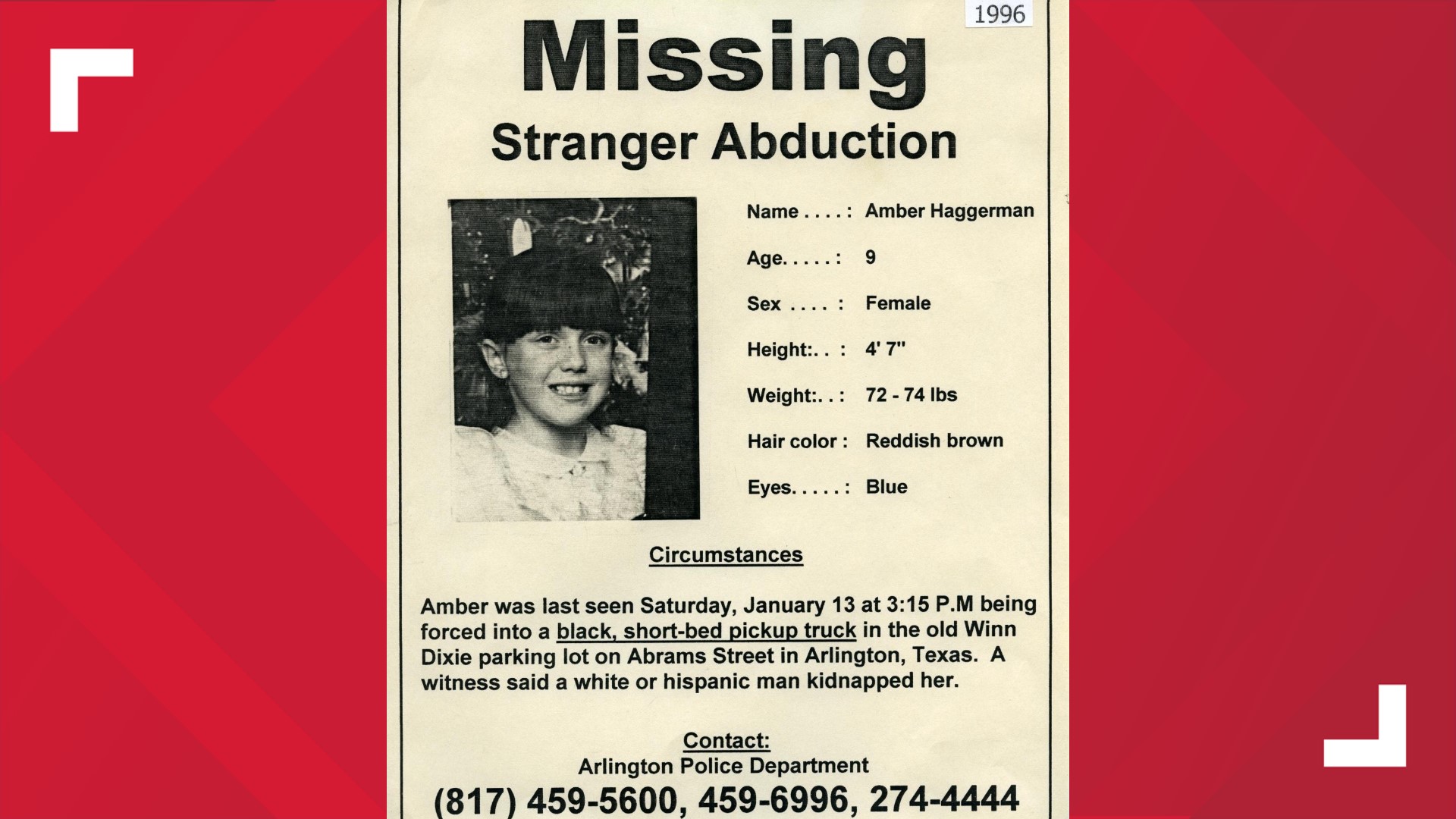 'Give Amber justice': Mother's plea on the 25th anniversary of Amber ...