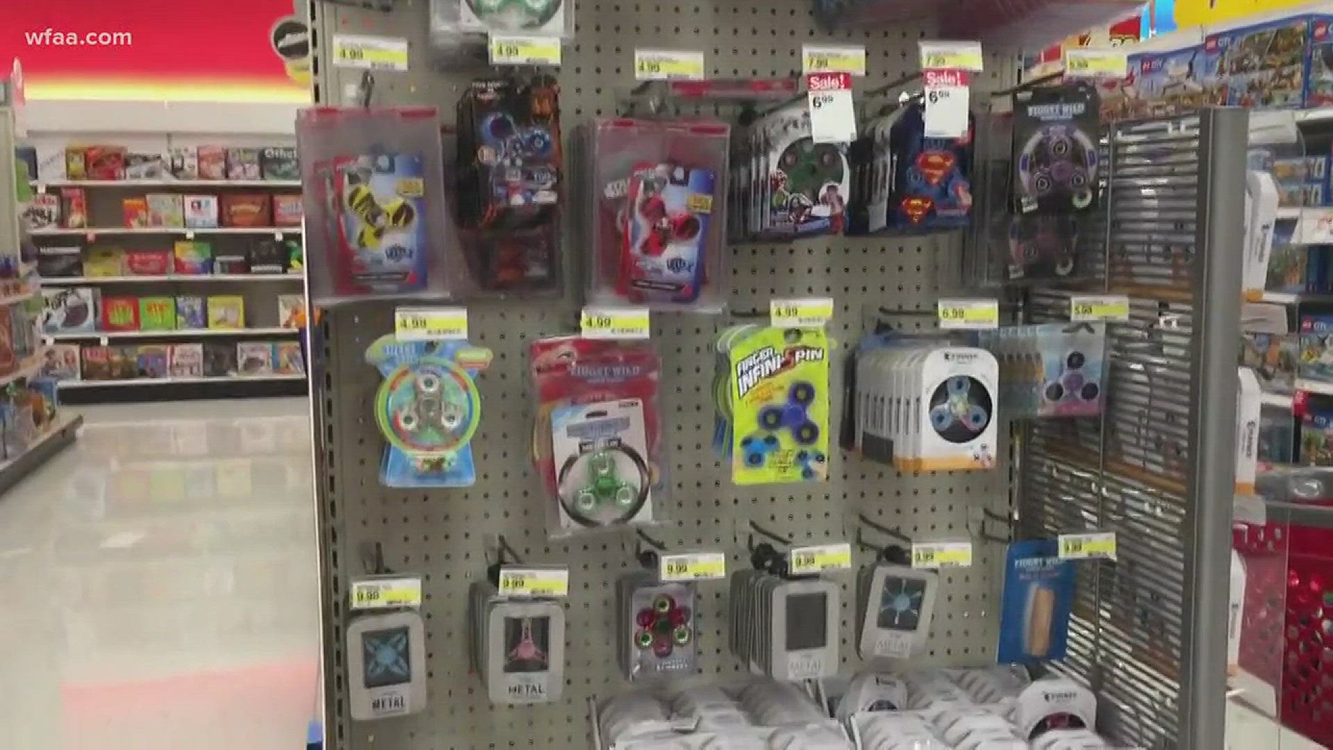 Consumer advocacy group says some fidget spinners at Target have high ...