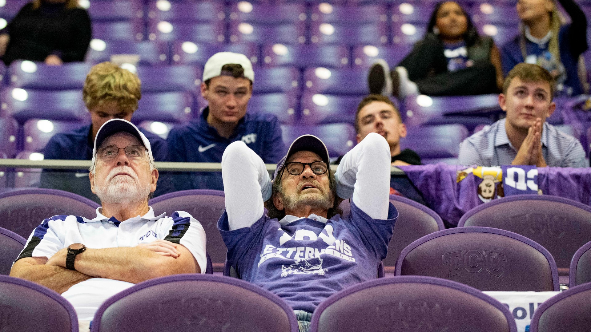 Sad TCU fans: Horned Frogs suffer blowout loss to Georgia in National ...