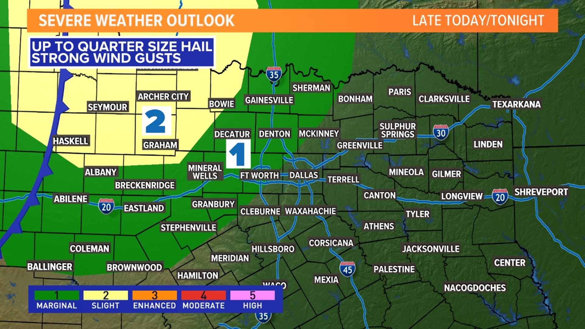 DFW Weather: Storms, some severe, are in the forecast next week | wfaa.com
