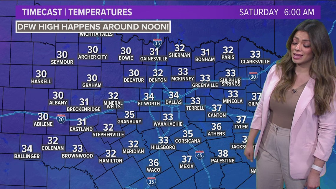 DFW Weather: Winter returns for the weekend - here's how cold it will ...