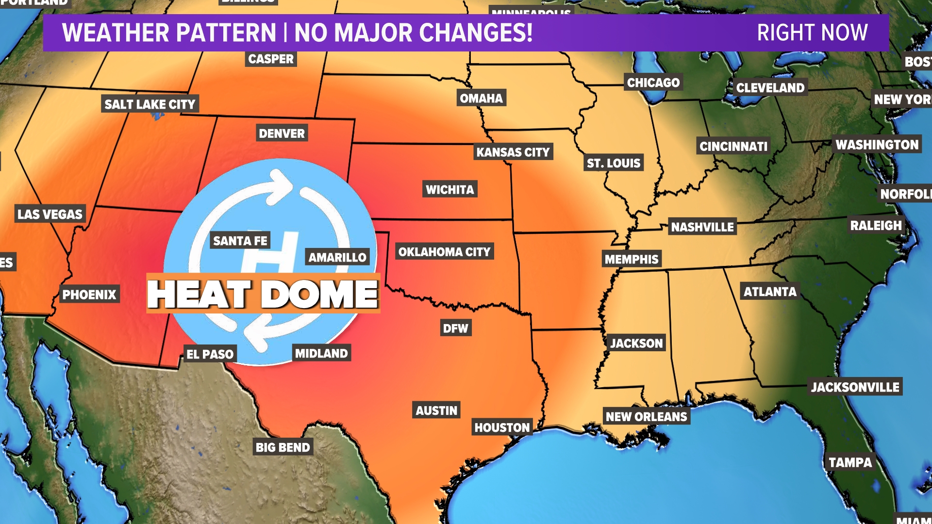 What is a heat dome? Explaining why North Texas summer is so hot | wfaa.com