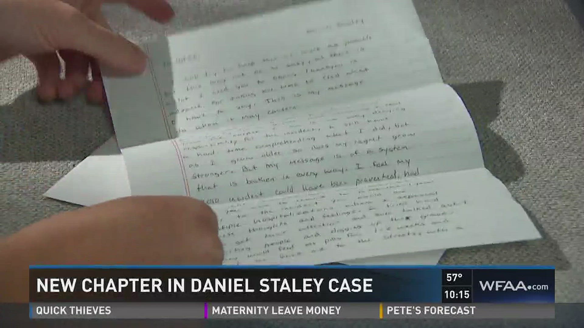 New chapter in Daniel Staley case | wfaa.com
