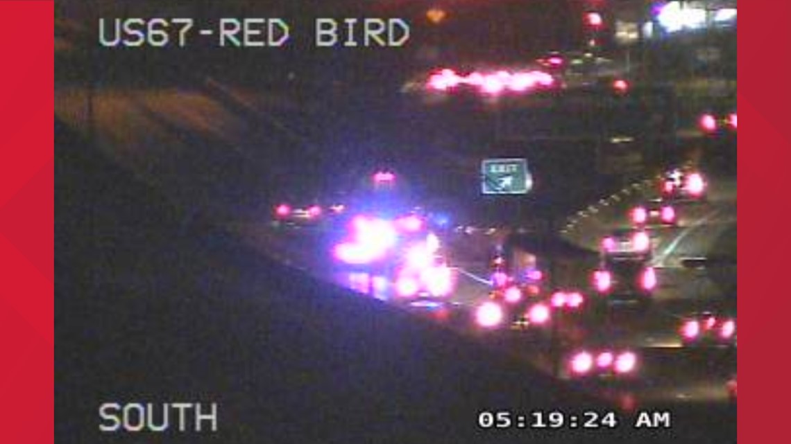 Traffic: Lanes reopened on US 67 in southern Dallas | wfaa.com