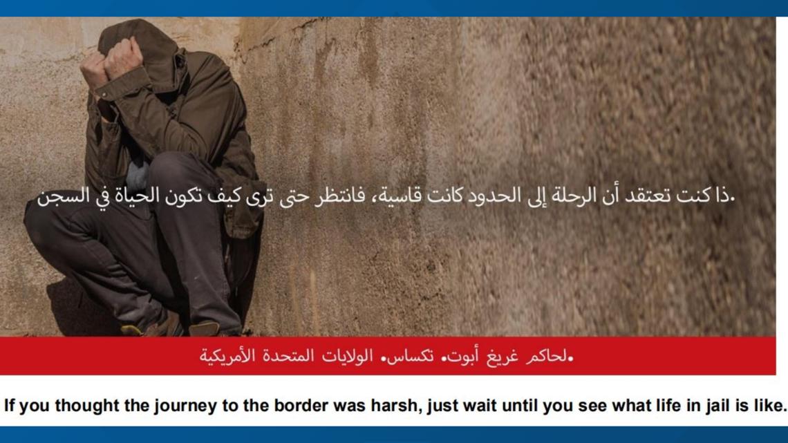Texas sponsoring billboards to deter migrants from coming to US | wfaa.com