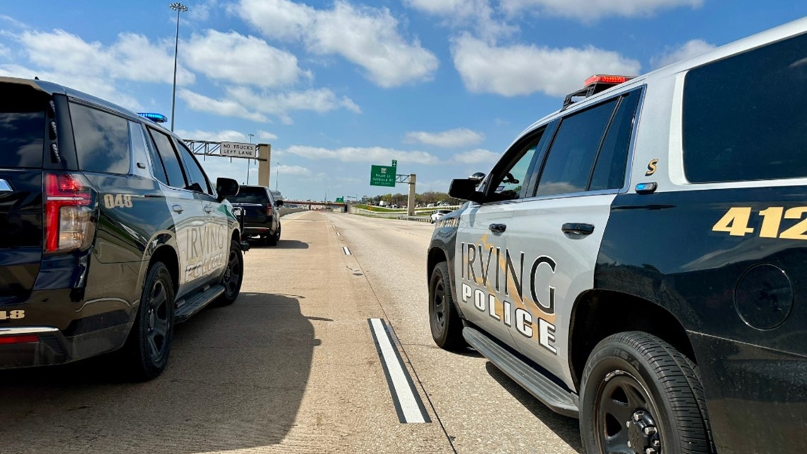 Irving, Texas police shooting: 1 dead, PGBT lanes shut down | wfaa.com