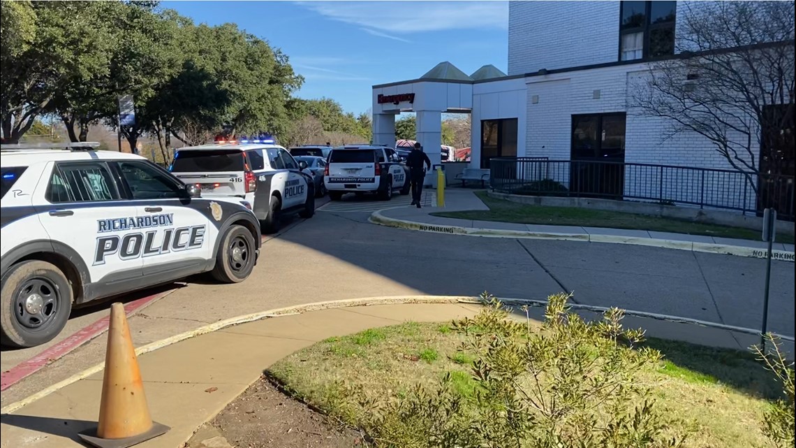 Richardson, TX: Police at Methodist Medical Center Campus | wfaa.com