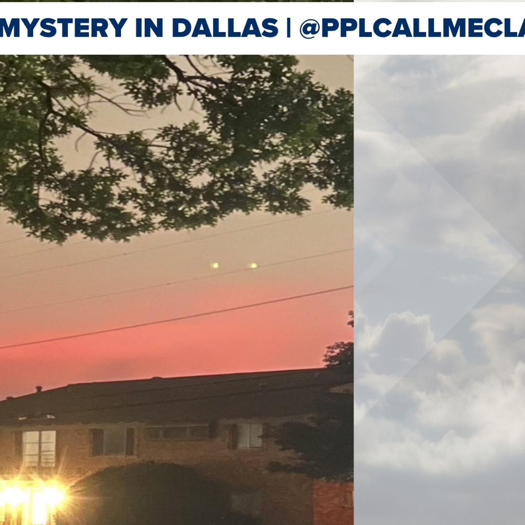 What was the mysterious red light spotted in Dallas on Wednesday night ...