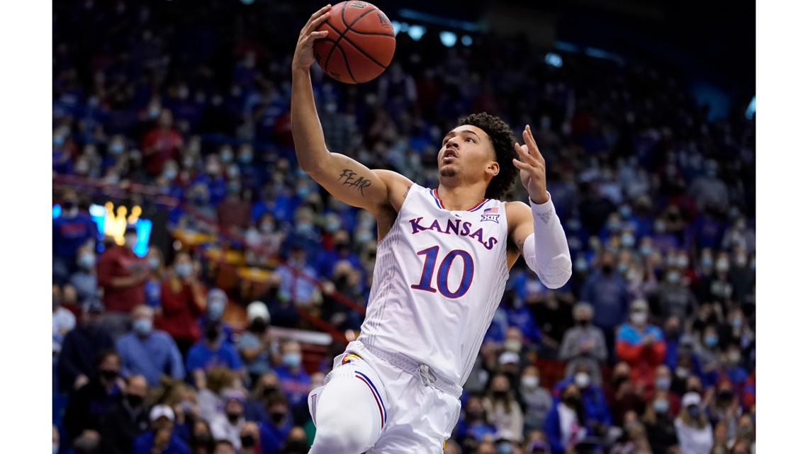 Denton native suits up for Kansas Jayhawks in NCAA National ...