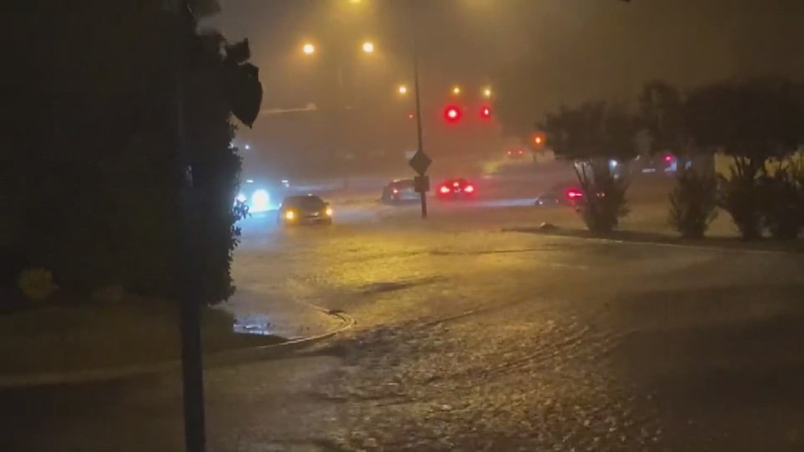 Dallas flash flooding updates: Heavy rain in North Texas storms | wfaa.com
