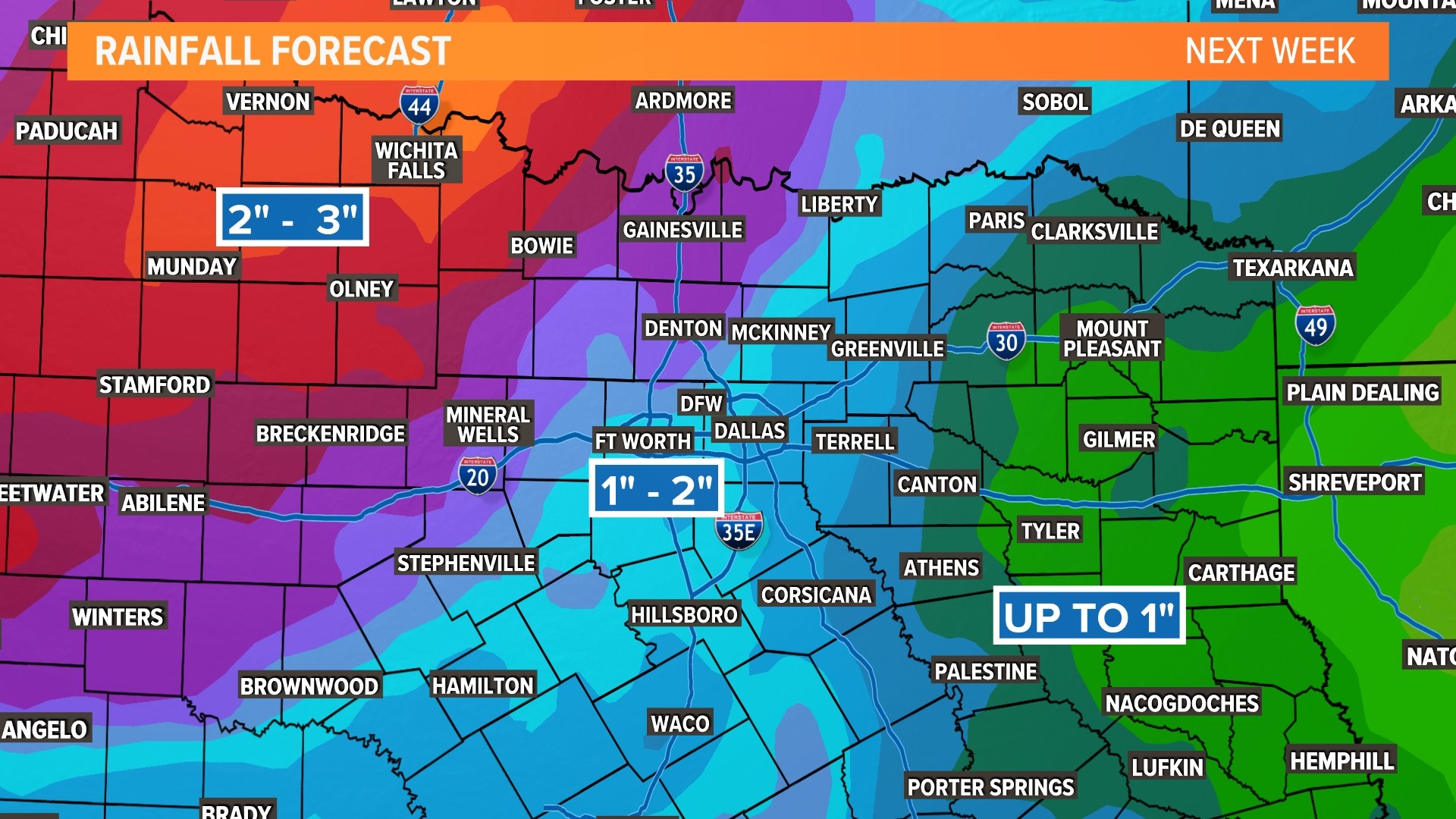 DFW WFAA Weather Forecast: North Texas warming up | wfaa.com