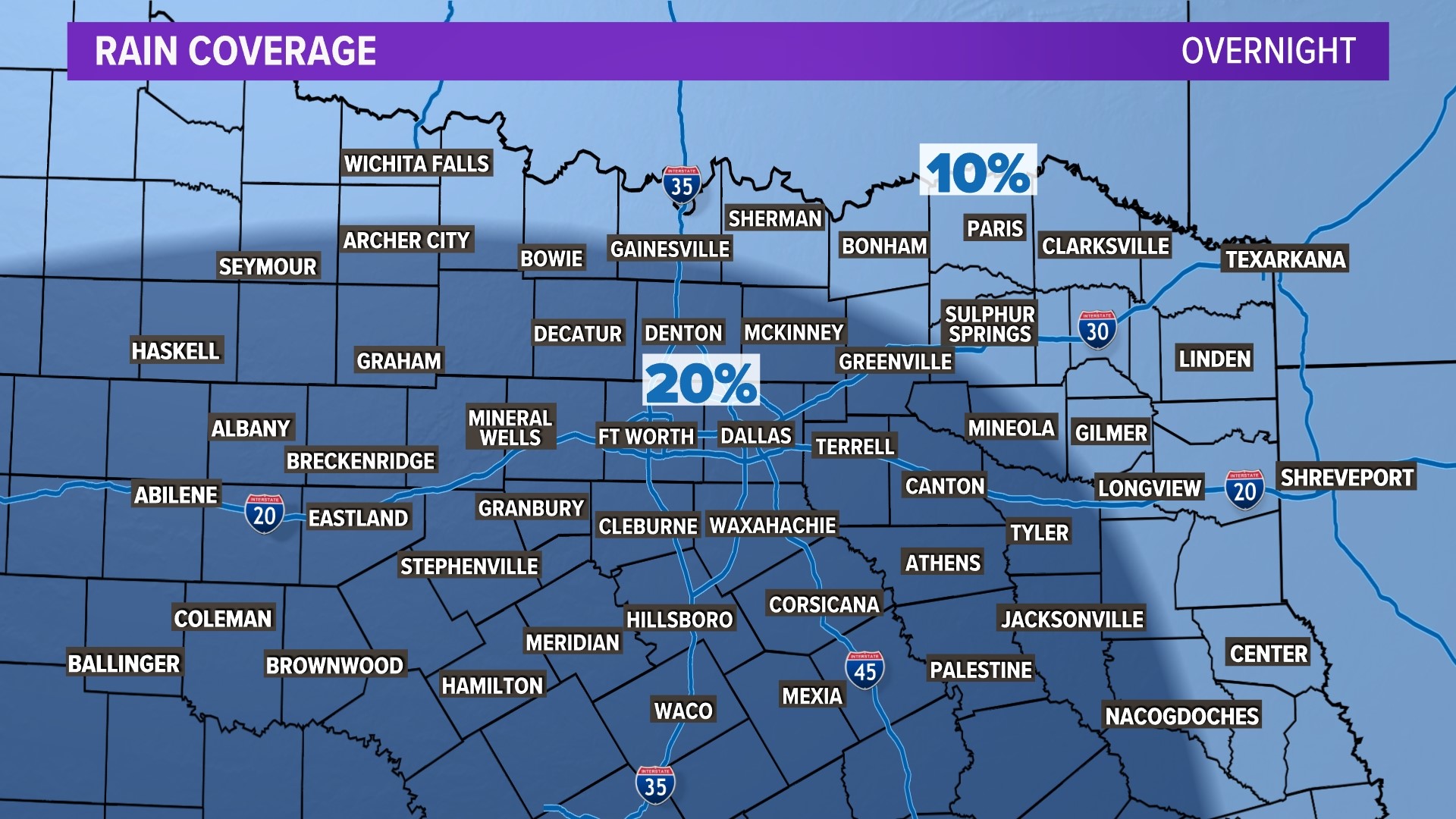 Dallas weather forecast: Cool and cloudy weekend | wfaa.com