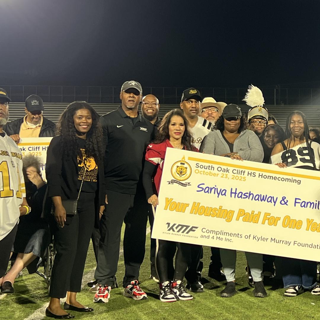 ‘Dallas will always be home to me’: Kyler Murray’s Foundation makes ...