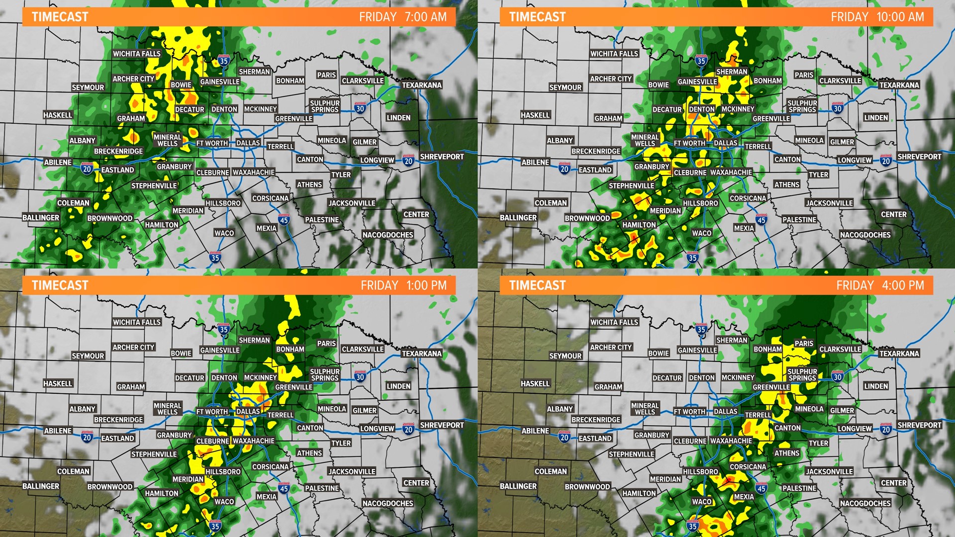 Dallas-Fort Worth weather record temps ahead of cold front | wfaa.com