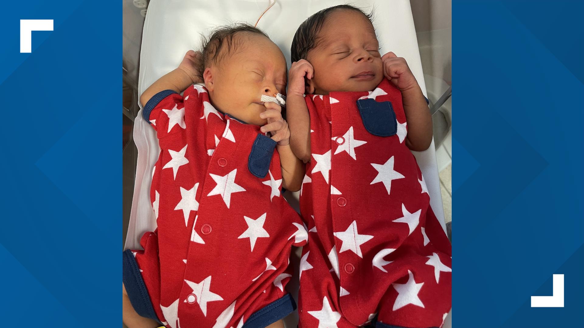 North Texas NICU babies sparkle in Fourth of July outfits | wfaa.com