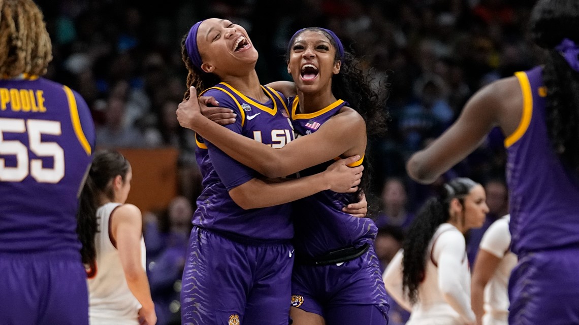 Women's Final Four: LSU wins 79-72 over Virginia Tech in Dallas | wfaa.com