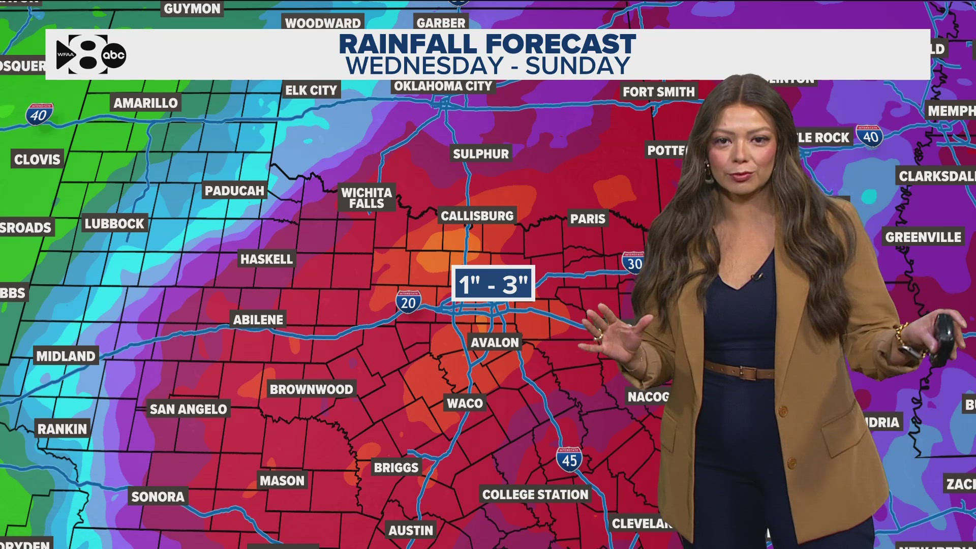 WFAA Weather Alert Day: Widespread rain arrives this week | wfaa.com