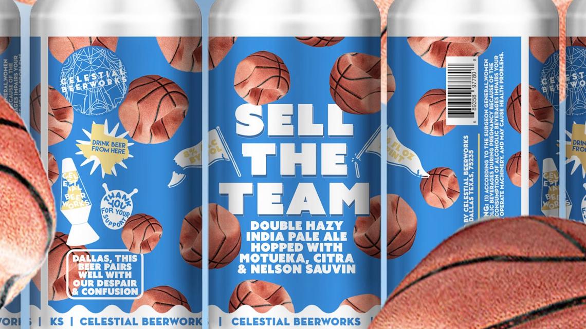Dallas brewery launches 'Sell the Team' IPA for Mavs fans | wfaa.com