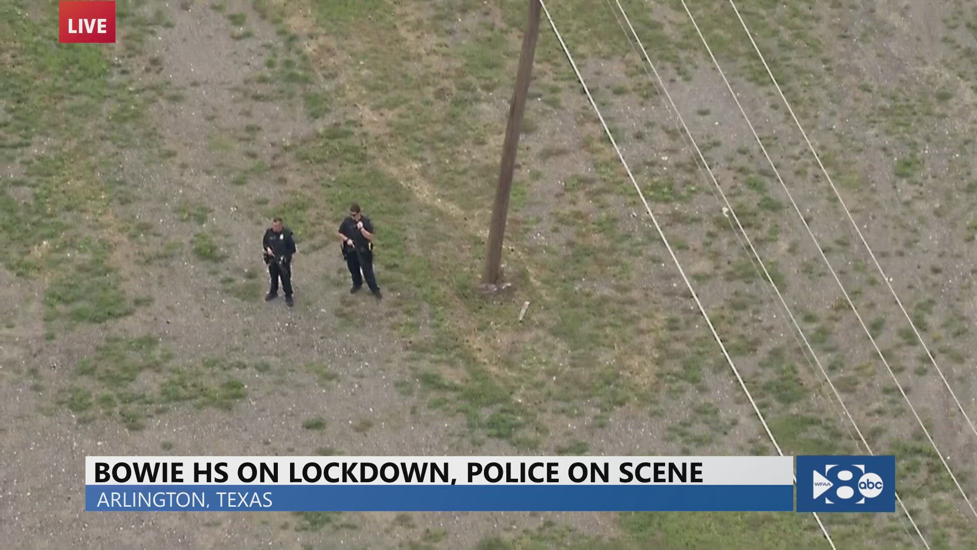 CHOPPER: Bowie High School in Arlington, Texas, on lockdown; police on ...