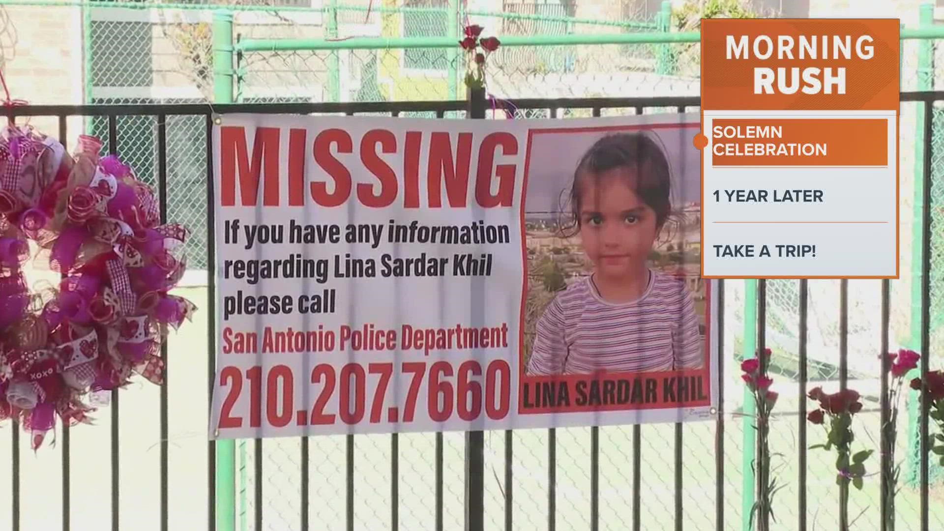 Lina Sardar Khil: Family of missing San Antonio girl marks her 4th ...