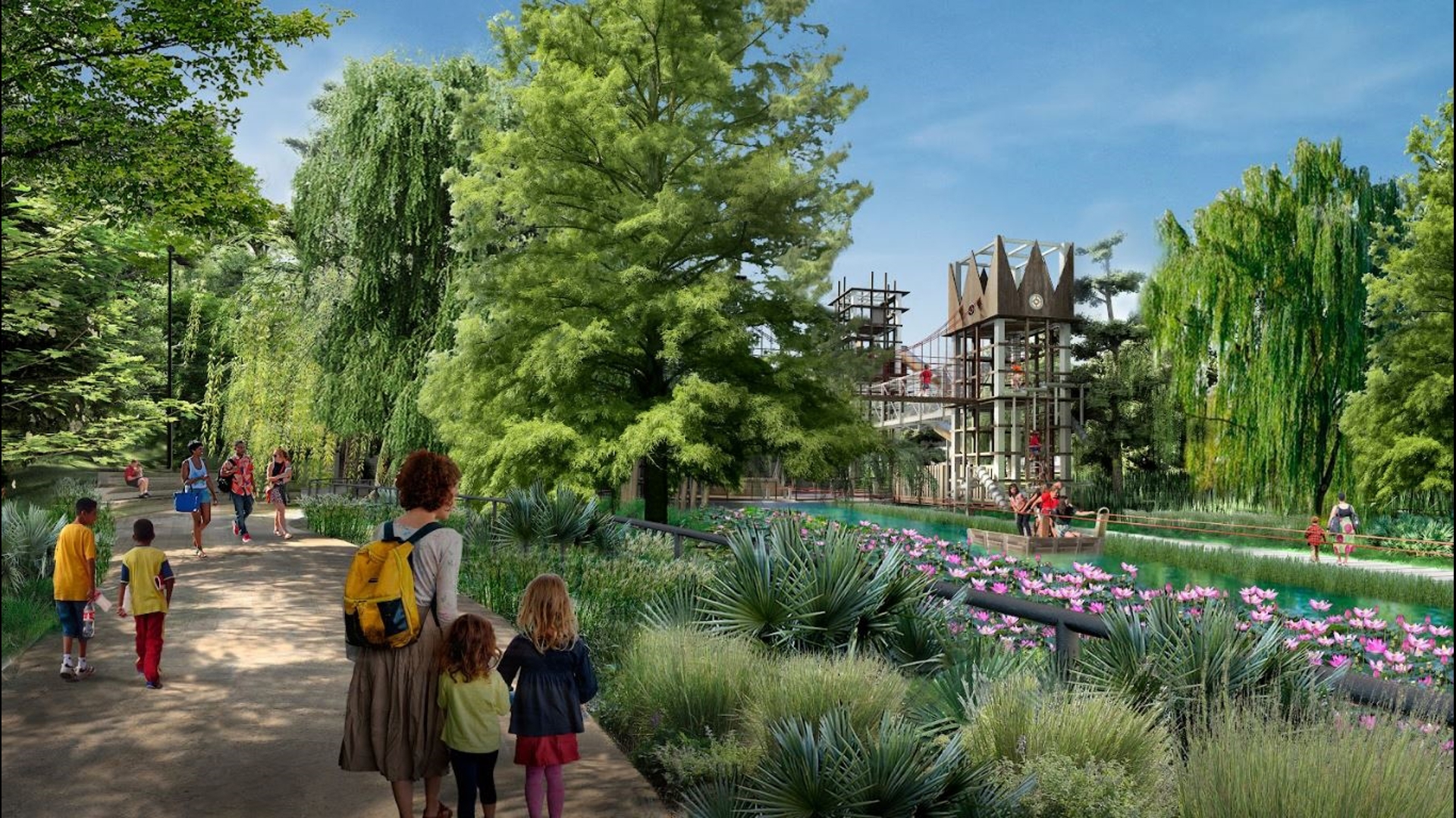 Demolition Day marks start of Harold Simmons Park renovations | wfaa.com