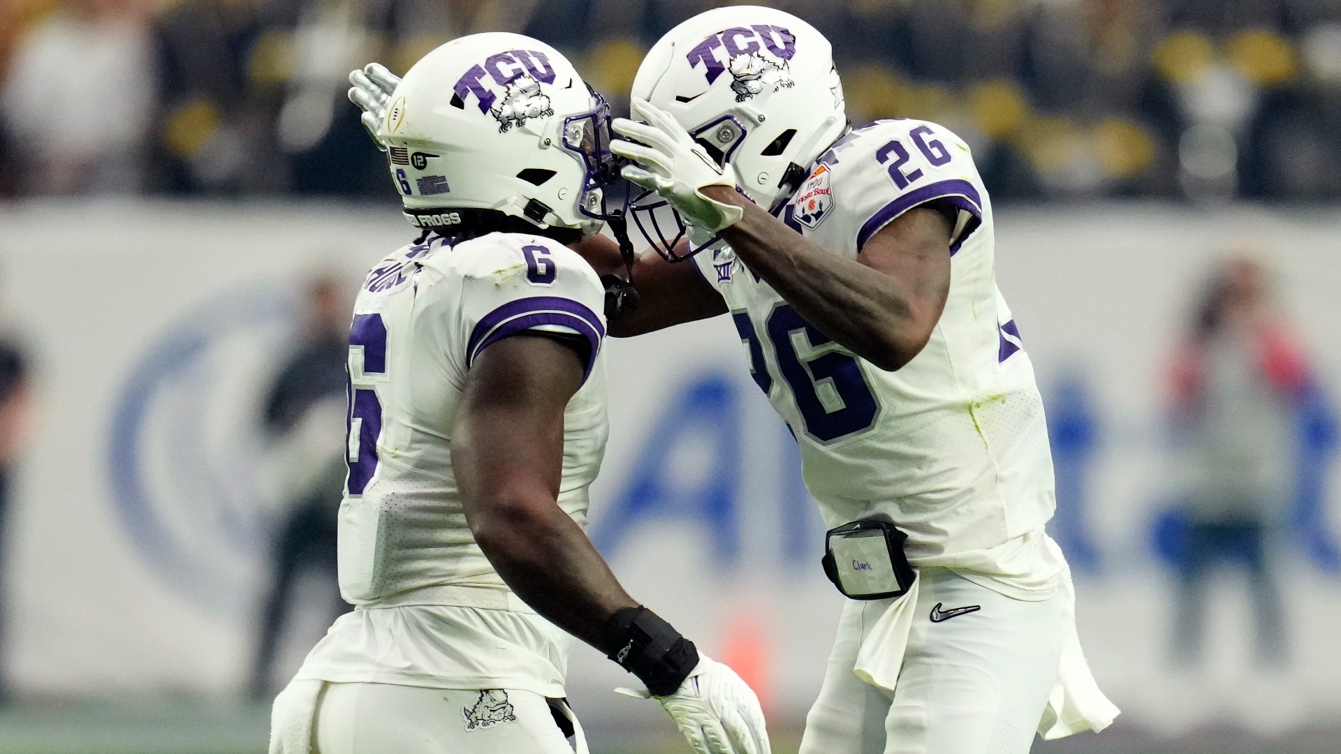 PHOTOS: TCU Horned Frogs vs. Michigan Wolverines in Fiesta Bowl | wfaa.com
