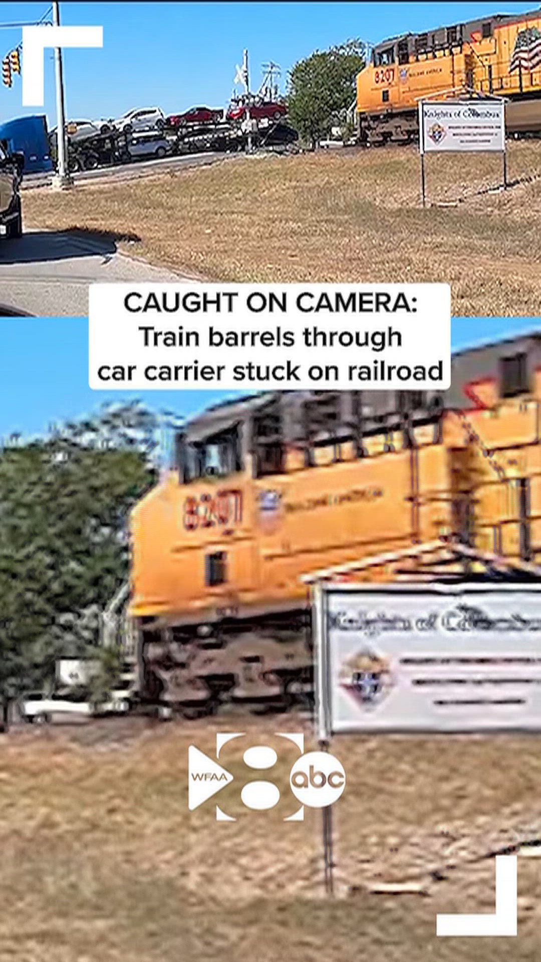 Train V Semi TX Short | wfaa.com