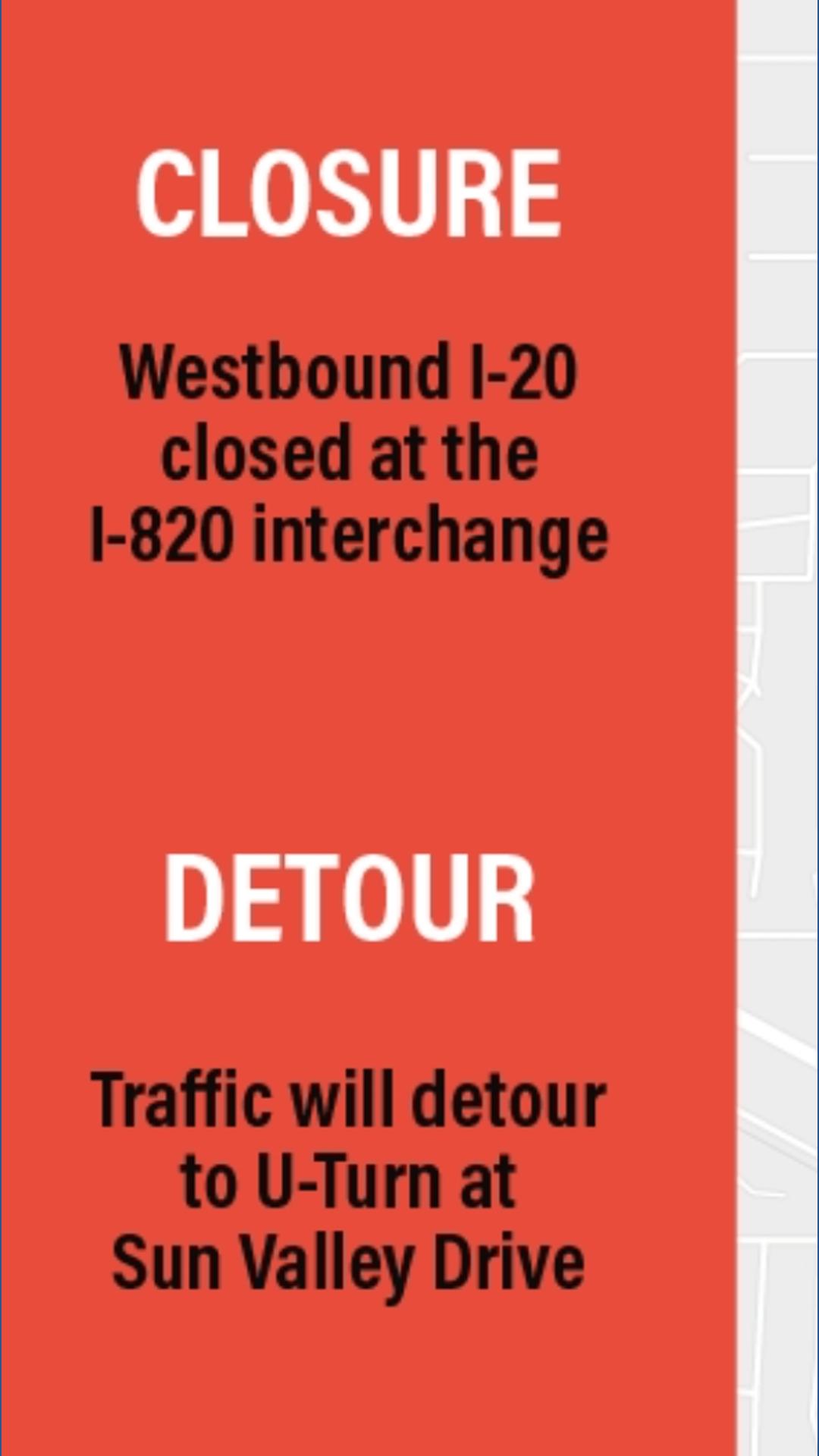 Westbound I-20 to close overnight at I-820 interchange in Fort Worth ...